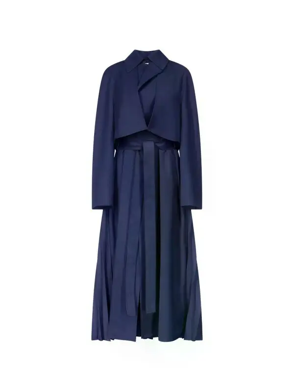 Women's Pleated Trench Coats | Editorialist