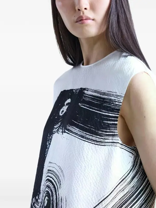 FFORME Dani Graphic-print Midi Dress