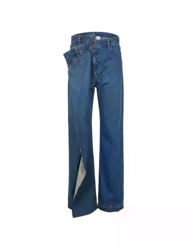 Monse Cross-over Straight Leg Jeans