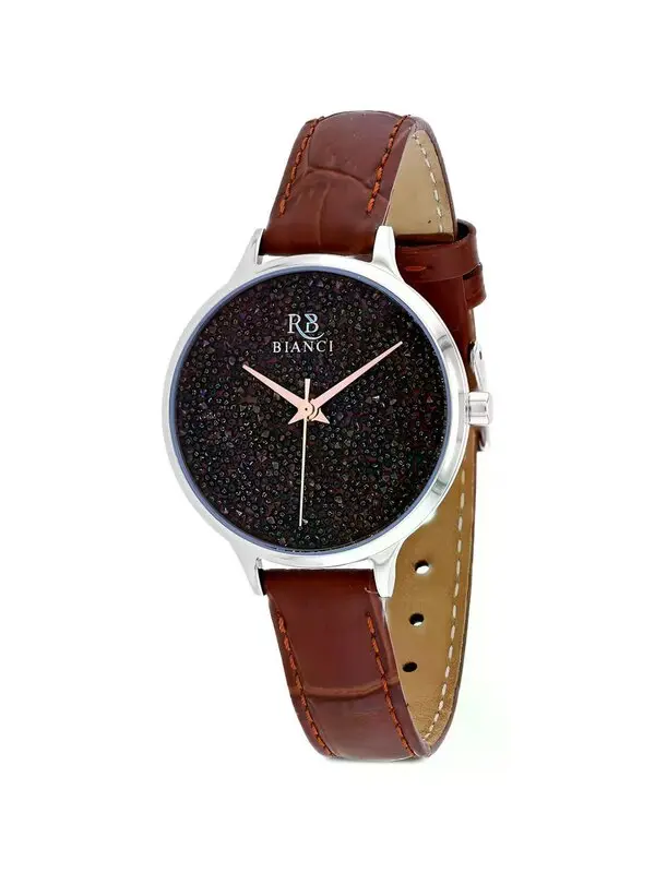 ROBERTO BIANCI Gemma Crystal-embellished Watch - Brown