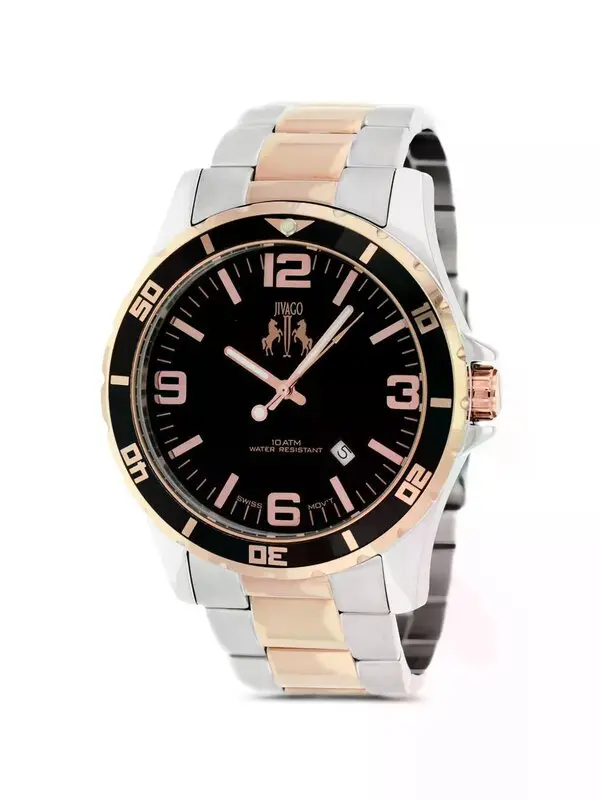 JIVAGO Ultimate Two-tone Watch - Black
