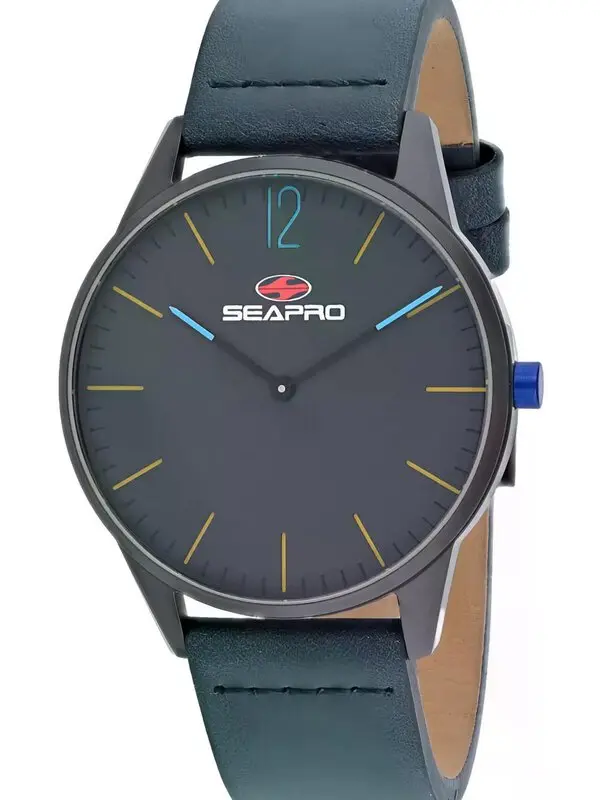 SEAPRO Logo-detail 40mm Watch - Black