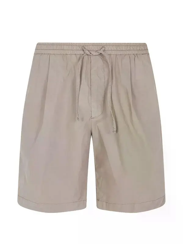 MICHAEL COAL Drawstring-waist Track Shorts - Neutrals