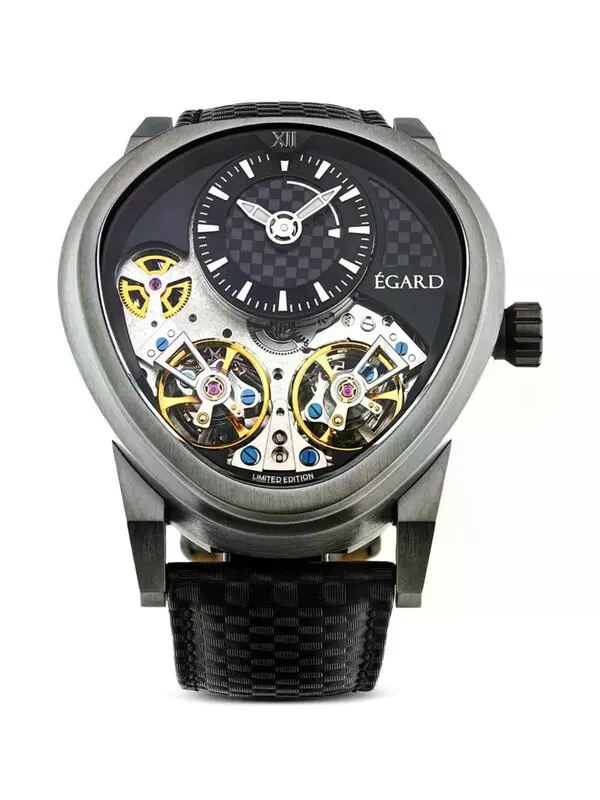 ÉGARD Quantus Carbon Beast 43mm Watch - Black