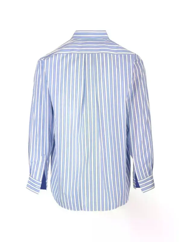 Comme Des Garçons Striped Cotton Shirt