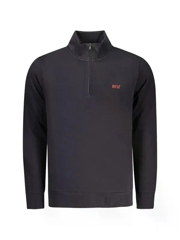 RIFLE Quarter-zip Cotton Sweatshirt