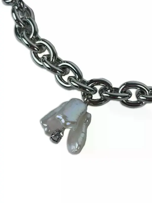 Simone Rocha Pearl-pendant Chain Necklace