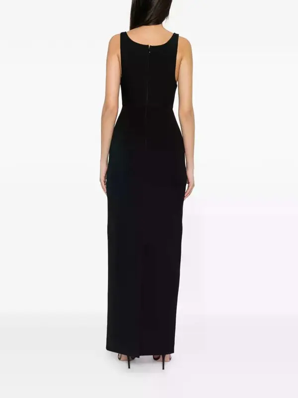 Solace London Noor Corset-style Maxi Dress