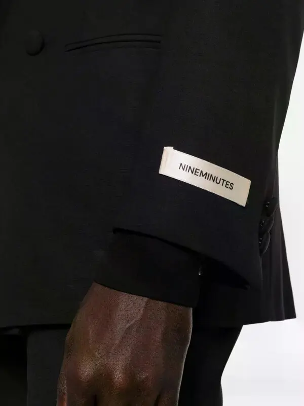 NINEMINUTES Submarine Peak-lapel Blazer