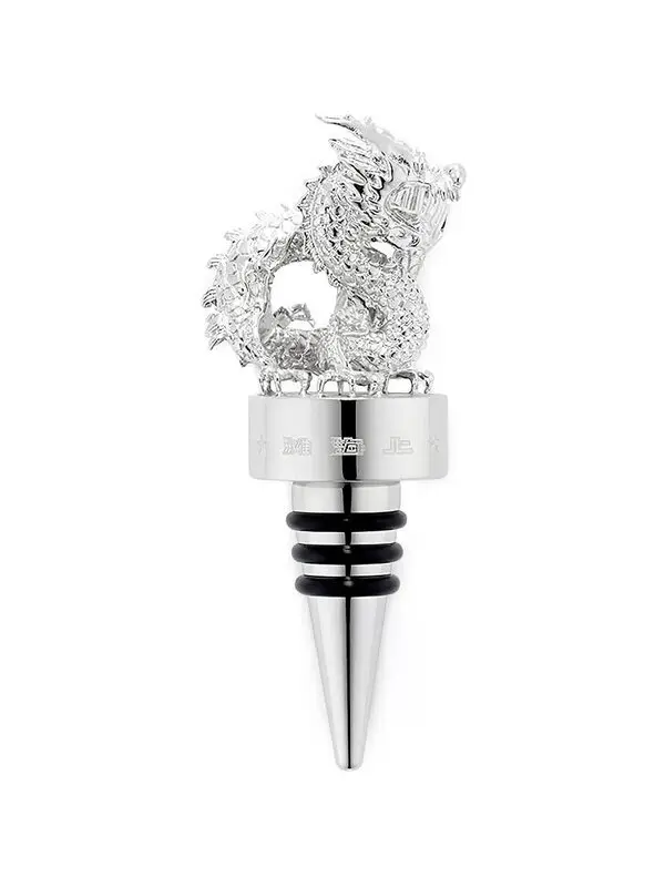 Shanghai Tang Tang Dragon Wine Stopper - Silver