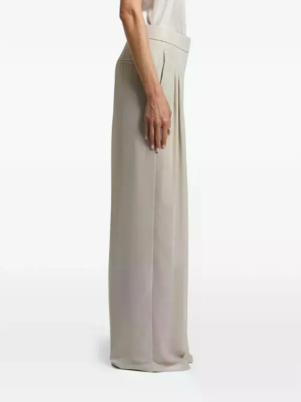Peserico Pleated Wide-leg Trousers
