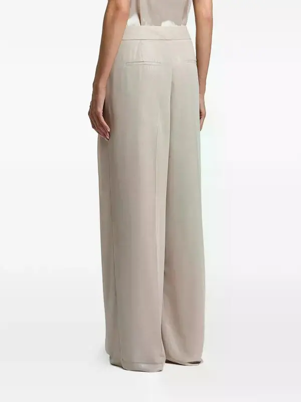 Peserico Pleated Wide-leg Trousers