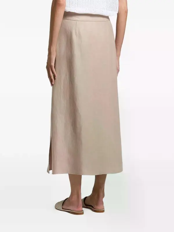 Peserico Side-slit Skirt