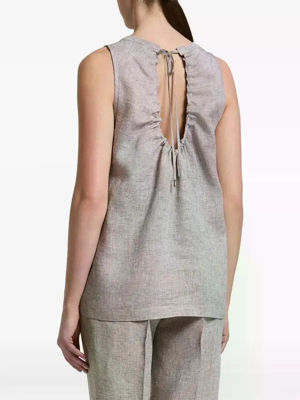 Peserico Cut-out Tie-fastening Top