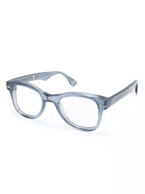 SESTINI EYEWEAR Dieci Wayfarer-frame Eyeglasses - Blue