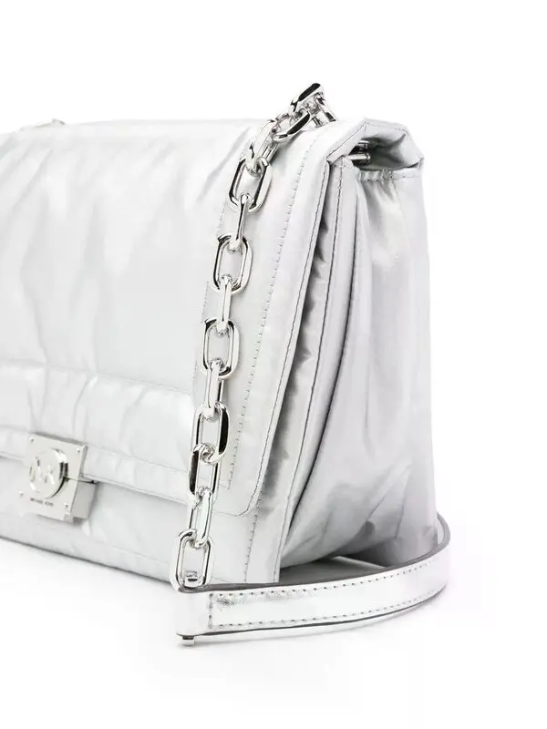 Michael Kors Rory Quilted Crossbody Bag - Metallic