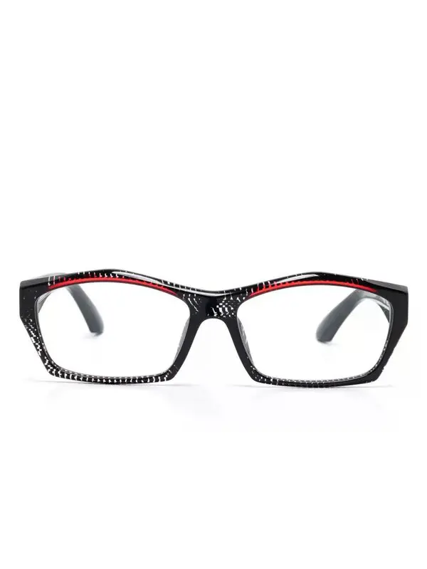 ALAIN MIKLI Rectangle-frame Eyeglasses