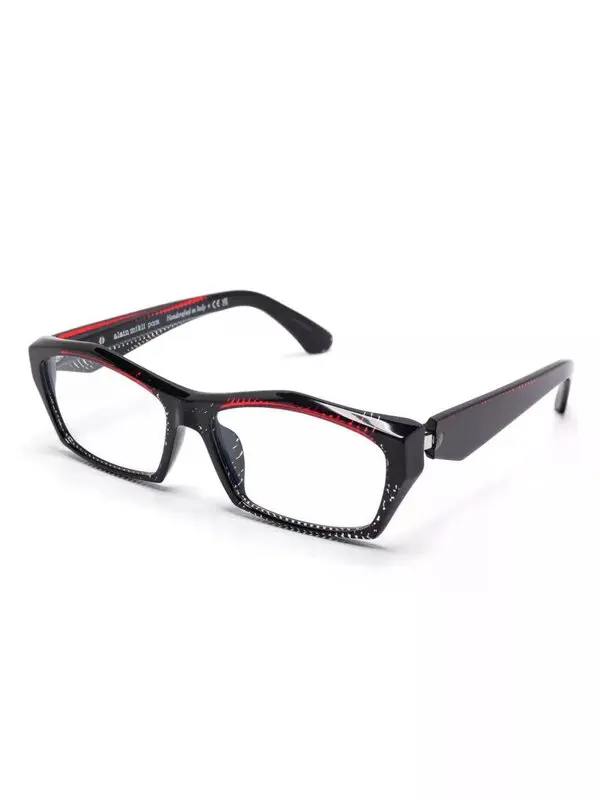 ALAIN MIKLI Rectangle-frame Eyeglasses