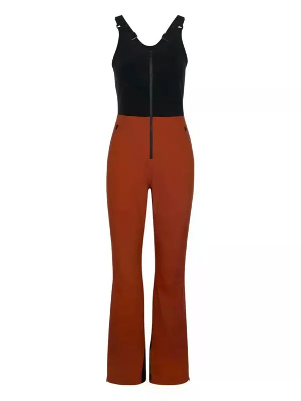 Aztech Mountain Zip-top Ski Jumpsuit - Black