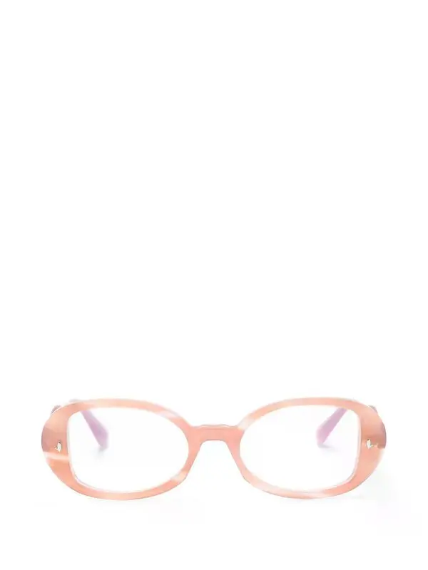 SESTINI EYEWEAR Oval Frame Eyeglasses - Pink