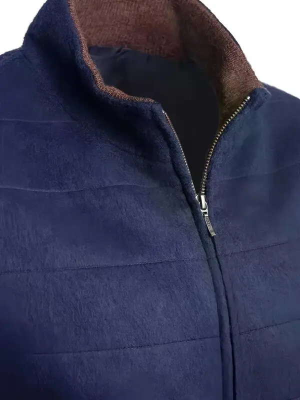 FIORE DI NAPOLI Padded Alpaca Gilet
