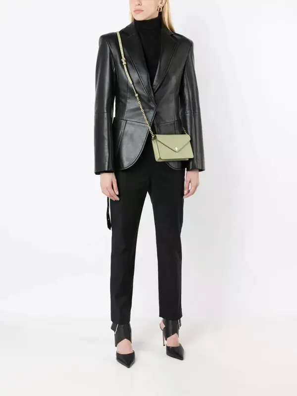 Michael Kors Jet Set Leather Crossbody Bag