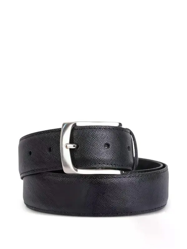 TARDINI Leather Belt - Black