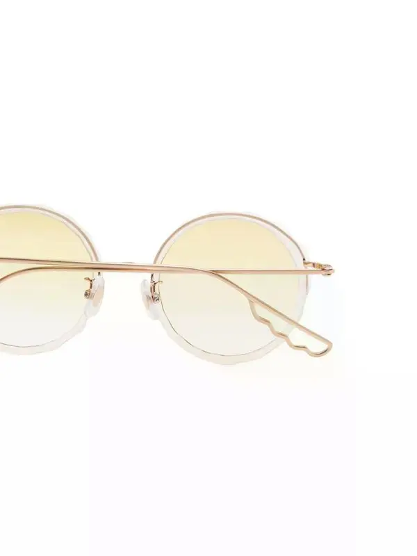 MEGANE AND ME Gina Round-frame Sunglasses