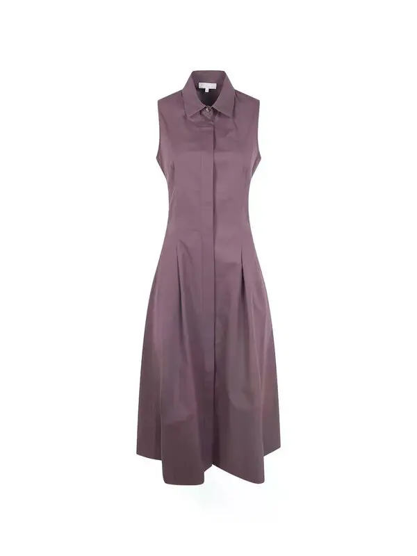 Antonelli Firenze Belted Sleeveless Midi Dress