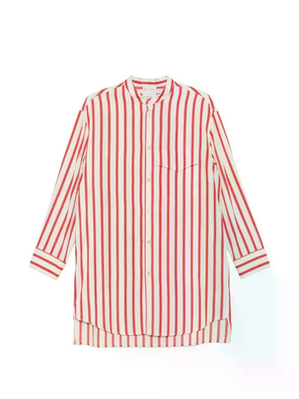 FORTE_FORTE Pinstripe Oversized Shirt