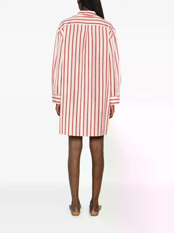 FORTE_FORTE Pinstripe Oversized Shirt