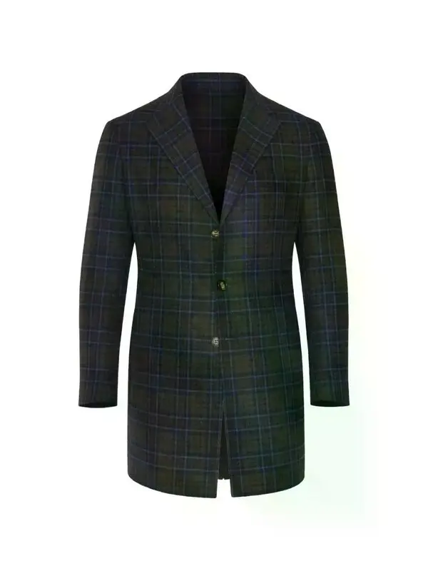 FIORE DI NAPOLI Patterned Single-breasted Coat