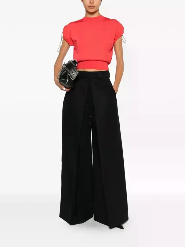 Balenciaga Inverted-pleat Trousers - Black