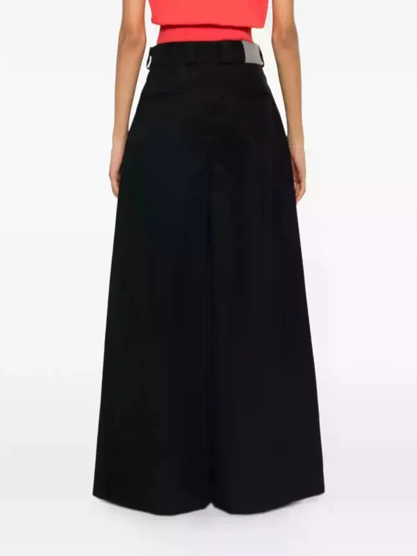 Balenciaga Inverted-pleat Trousers - Black