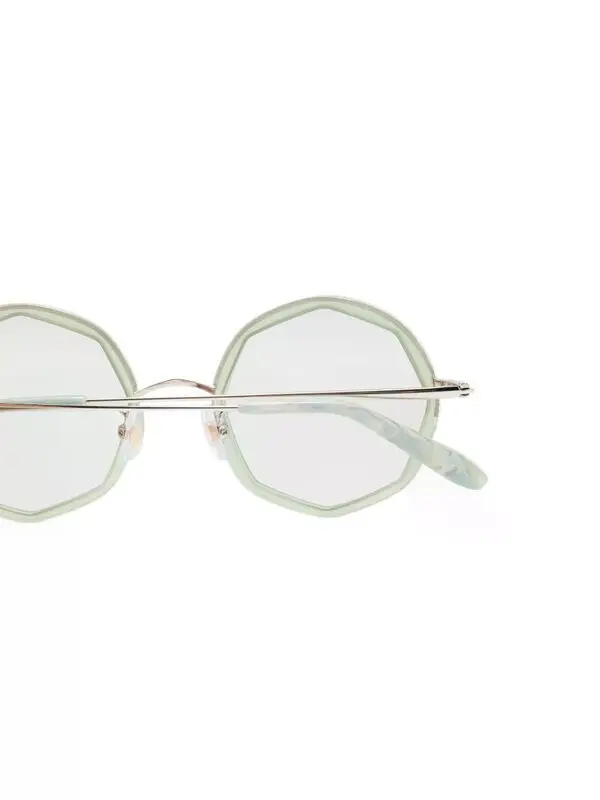 MEGANE AND ME Edie Geometric-frame Sunglasses