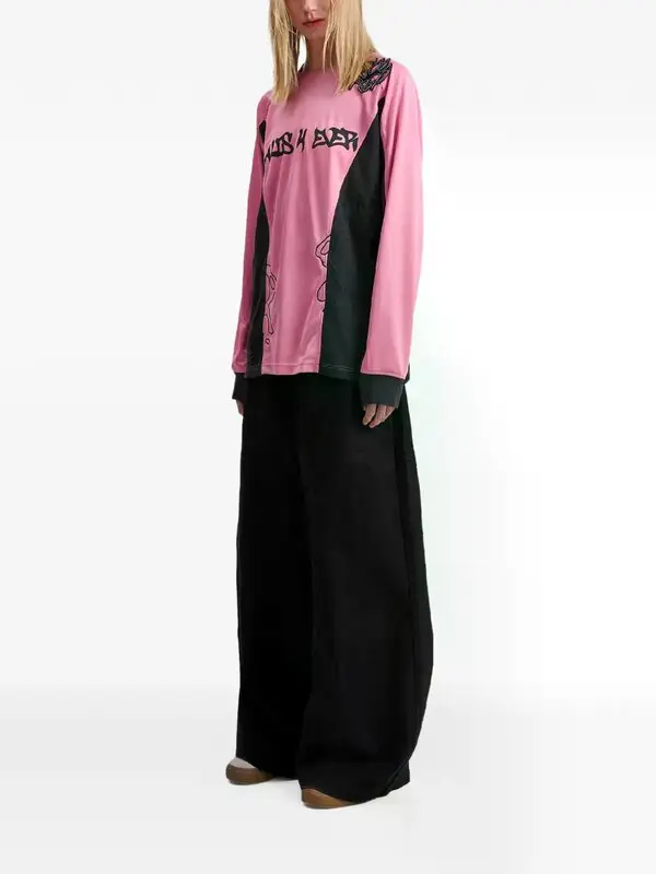 ALIS Panelled Long-sleeve T-shirt