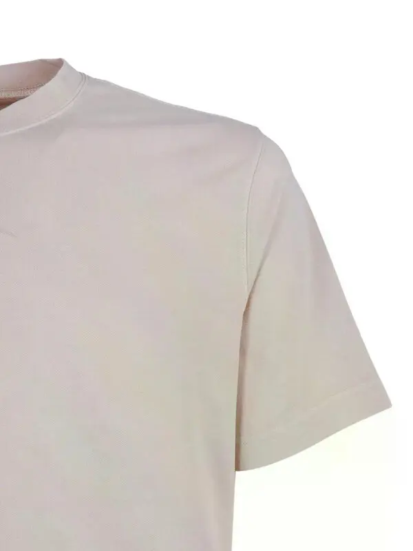 CIRCOLO 1901 Garment-dyed T-shirt - Neutrals