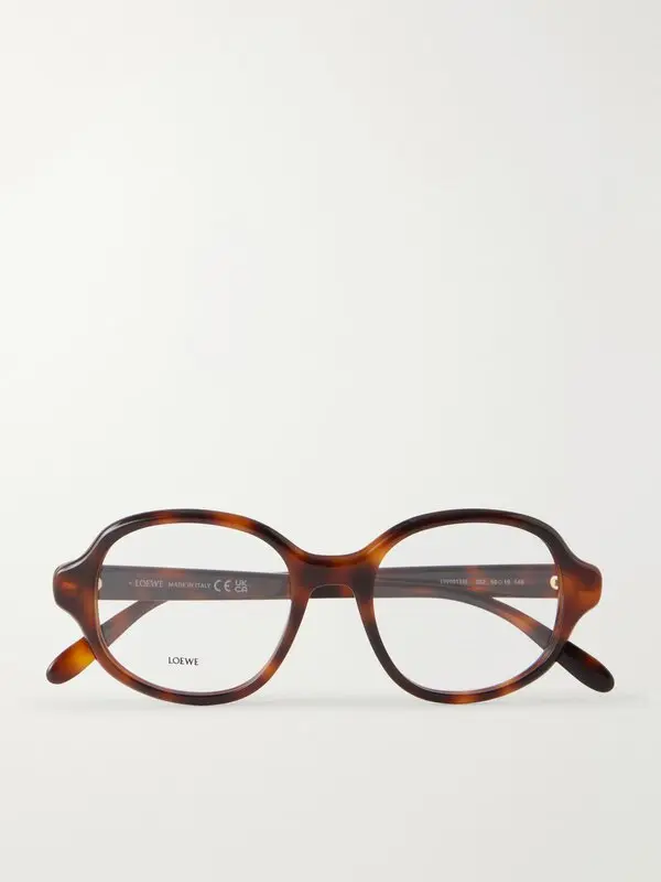 Loewe Round Frame Optical Glasses - Brown