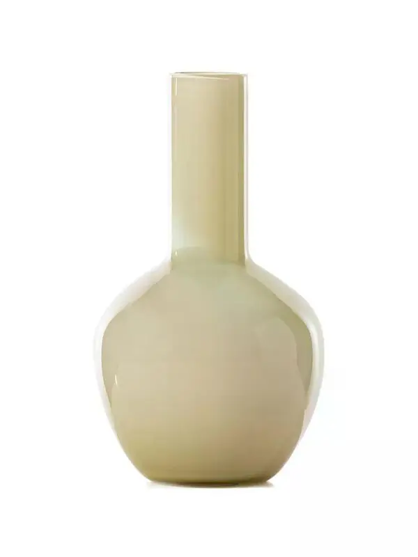 VENINI Opachi Glossy-finish Bulbous Vase