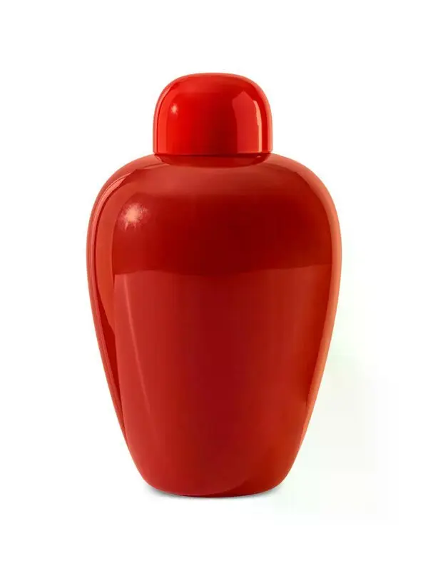VENINI Opachi Glossy Vase - Red