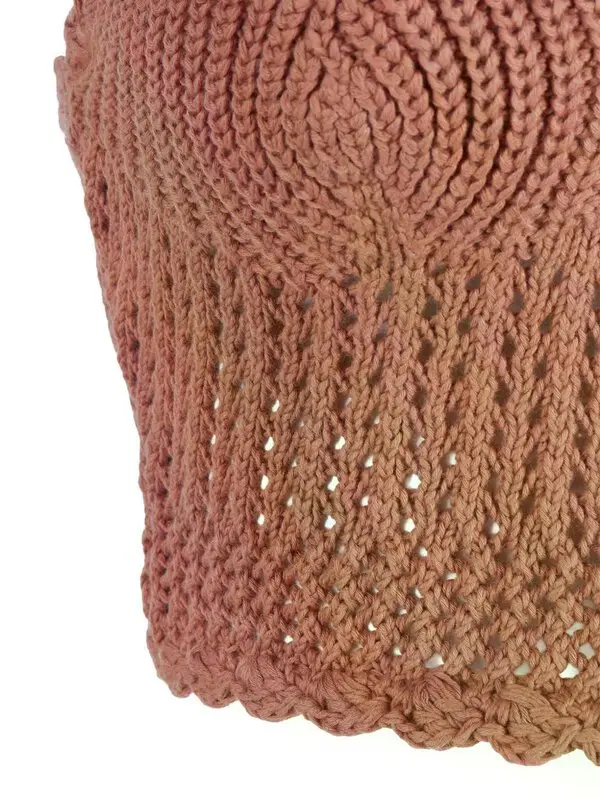 Ermanno Scervino Crochet-knit Scalloped-edge Top