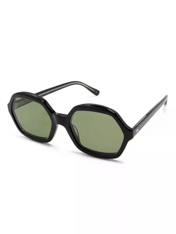 LESCA Choc Geometric Sunglasses
