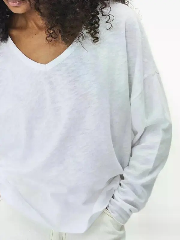 American Vintage Sonoma Long-sleeve T-shirt - White
