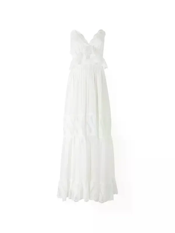 Raquel Diniz Lory Lace-trimmed Dress