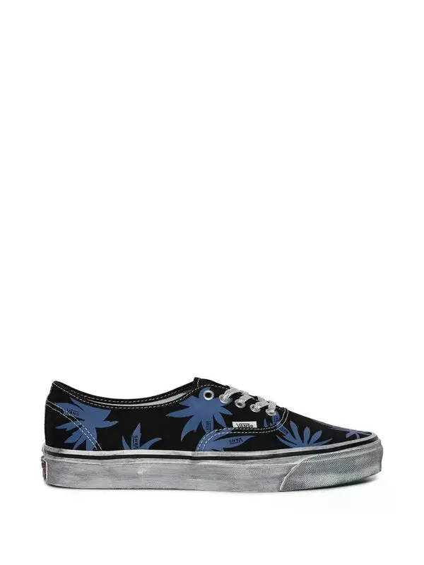VANS Authentic 44 Leaf-print Sneakers