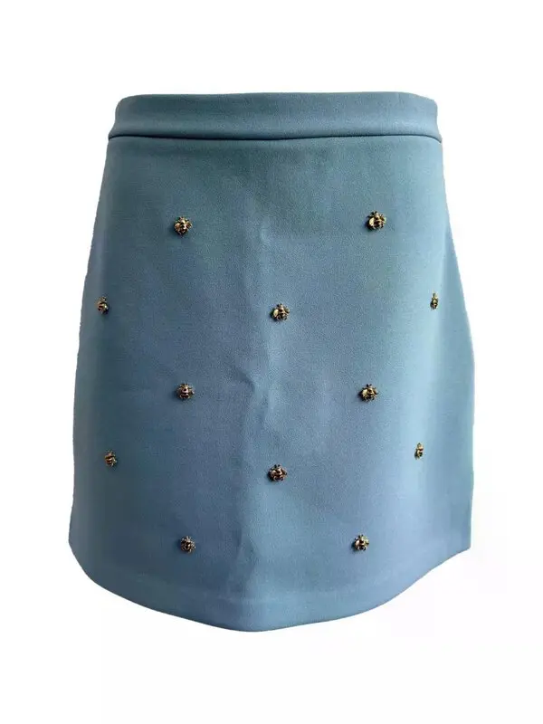 Maje Bee-embellished Mini Skirt