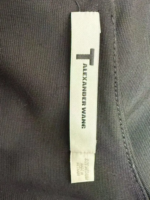 ALEXANDER WANG Mesh-accented T-shirt
