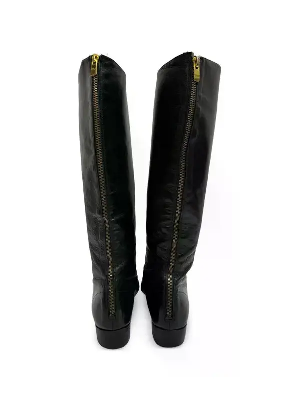 Prada Zip-up Knee-high Boots