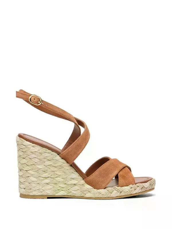 STUART WEITZMAN Alyssa Crossover-strap Sandals