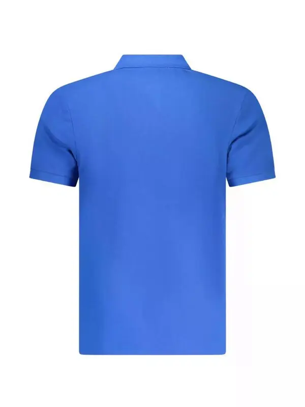 NORTH SAILS Logo-patch Piqué Polo Shirt - Blue